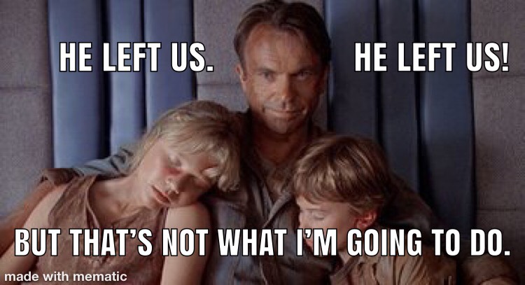 The back of my son’s head. – Honey and the Homewrecker.